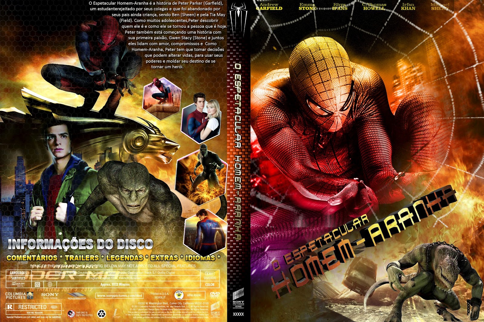 Top Capas 2012: O ESPETACULAR HOMEM ARANHA